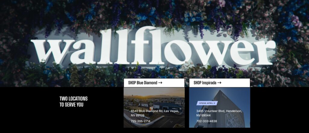 Wallflower Cannabis House | Top Las Vegas Cannabis Dispensary